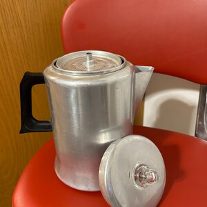 Vtg Kitchen Pride by Mirro Aluminium Stovetop Coffeemaker 499 ...