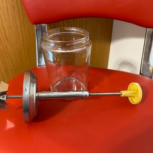 Vintage Hand Chopper Acme Glass Jar 1-1/2 Cups 12 Ounces Made in USA - Etsy