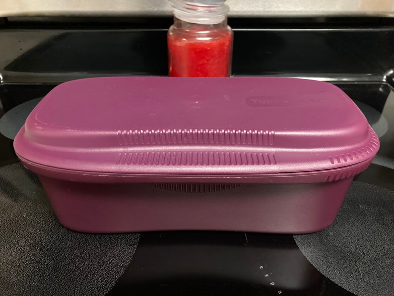 Tupperware Microwave Pasta Maker Spaghetti Cooker Strainer 1.9L #6775A ...
