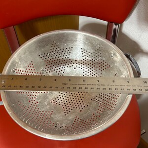Vintage 7 Star Colander Strainer 9” Aluminum Metal - Etsy