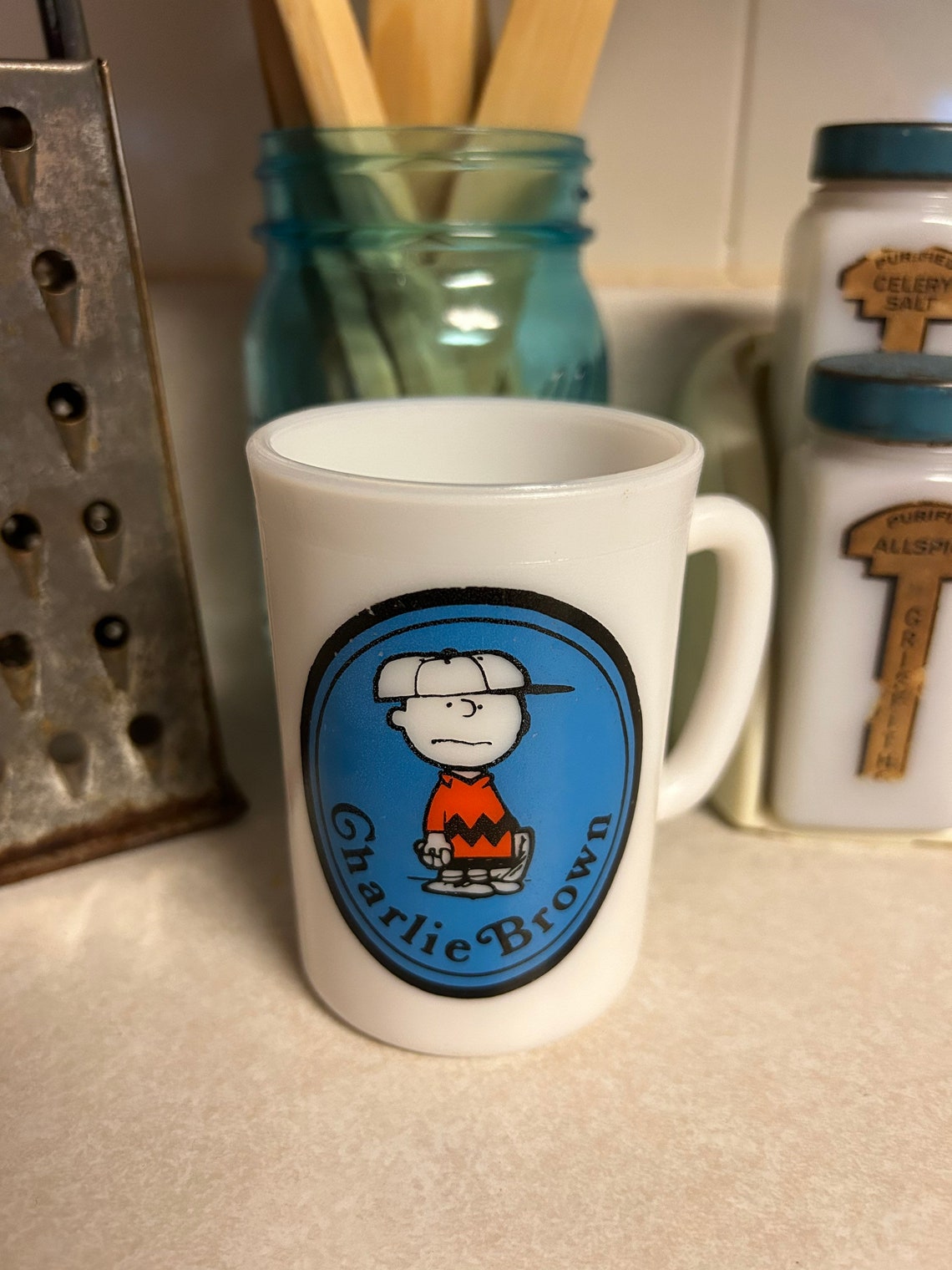 Vintage 1969 Charlie Brown Avon Peanuts Snoopy Schultz Milk - Etsy
