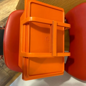 Tupperware Carry All Storage Container Craft Tote 28 Cup 1431 With ...