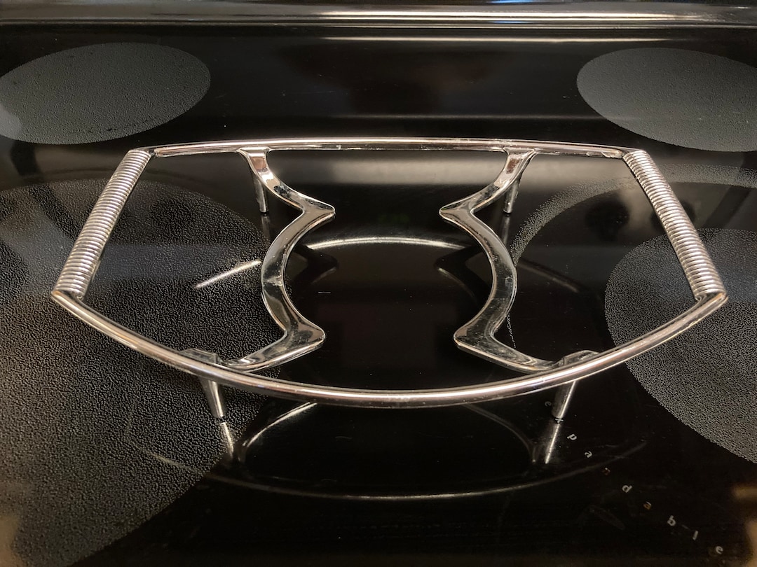 Vintage Corning Ware P-11-M Casserole Stand Metal Trivet Pyrex Holder ...