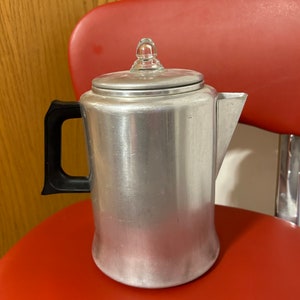 Vtg Kitchen Pride by Mirro Aluminium Stovetop Coffeemaker 499 ...