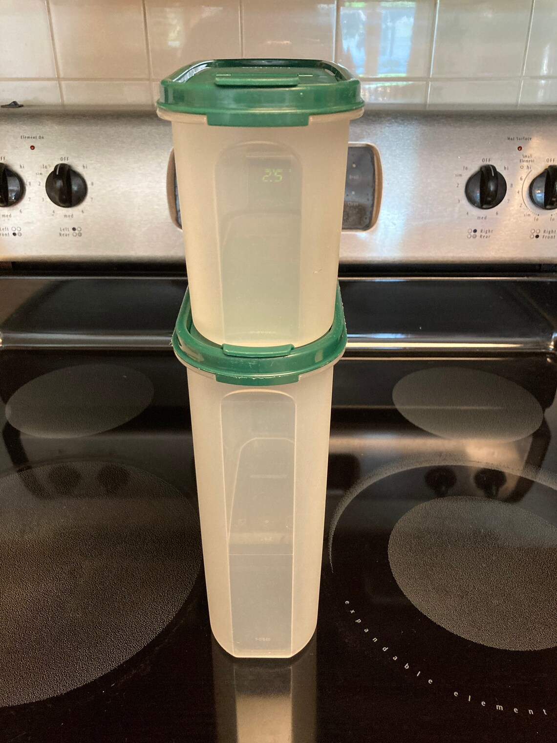 Tupperware Modular Mates Oval Storage Containers 2400B-2 and - Etsy