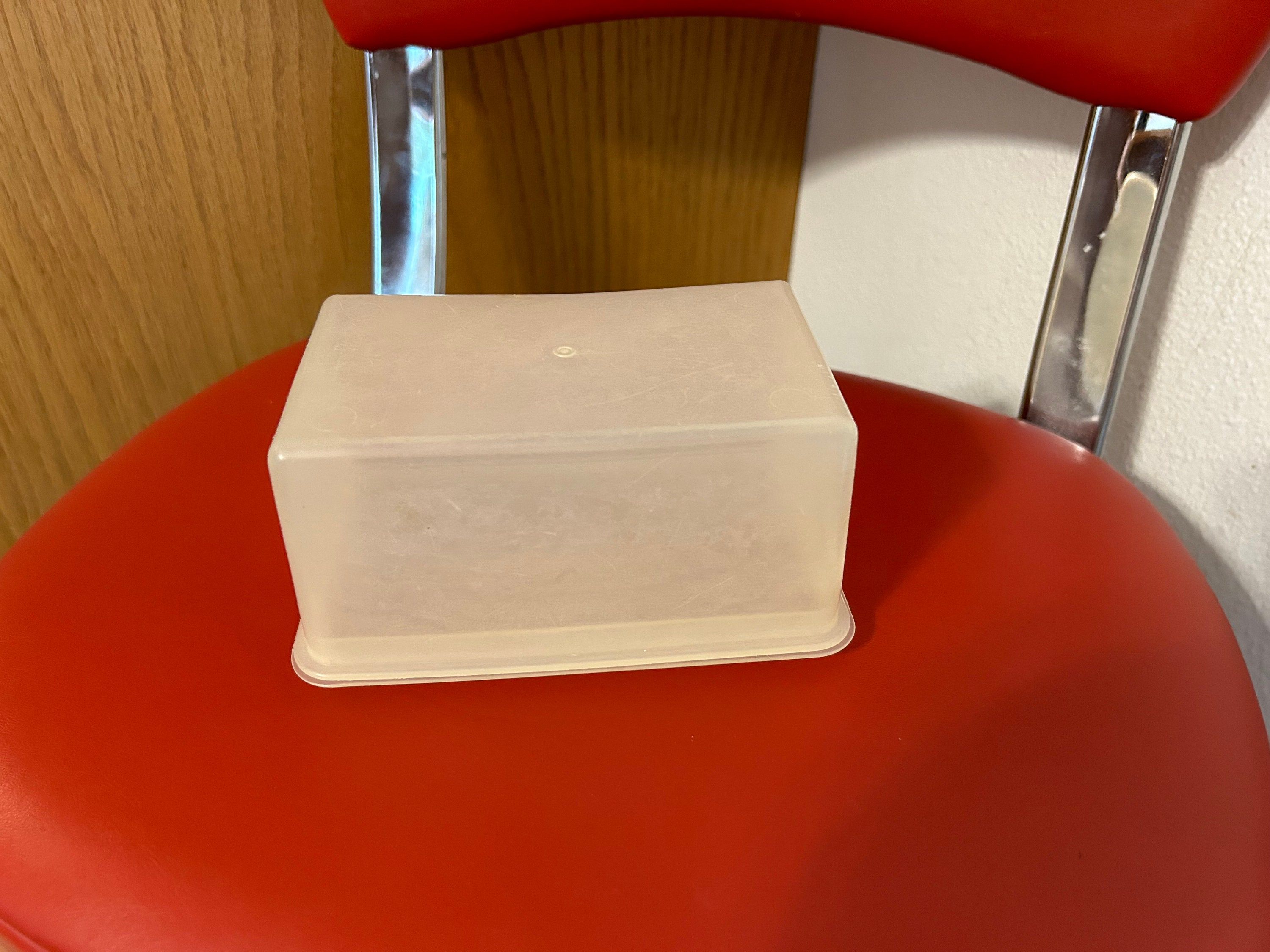 Vintage Sheer Tupper Tupperware Butter Dish Tupperware 2 - Etsy