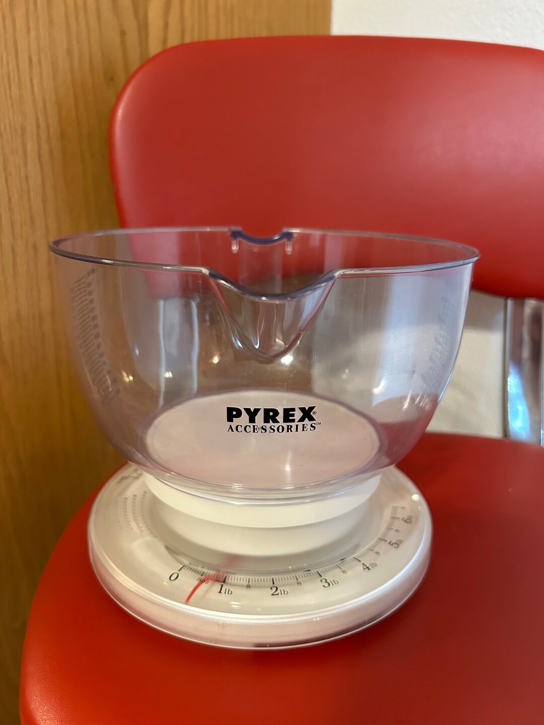 Large Plastic PYREX Accessories Measuring Cup 6-cup Measuring Cup & 6 ...