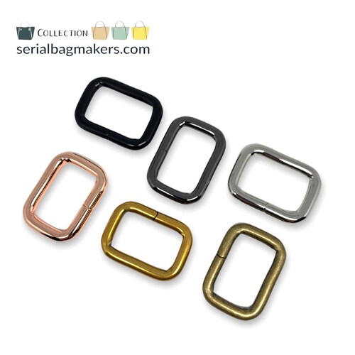 Fancy Rectangle Rings Strap Connectors Handle Connectors - Etsy