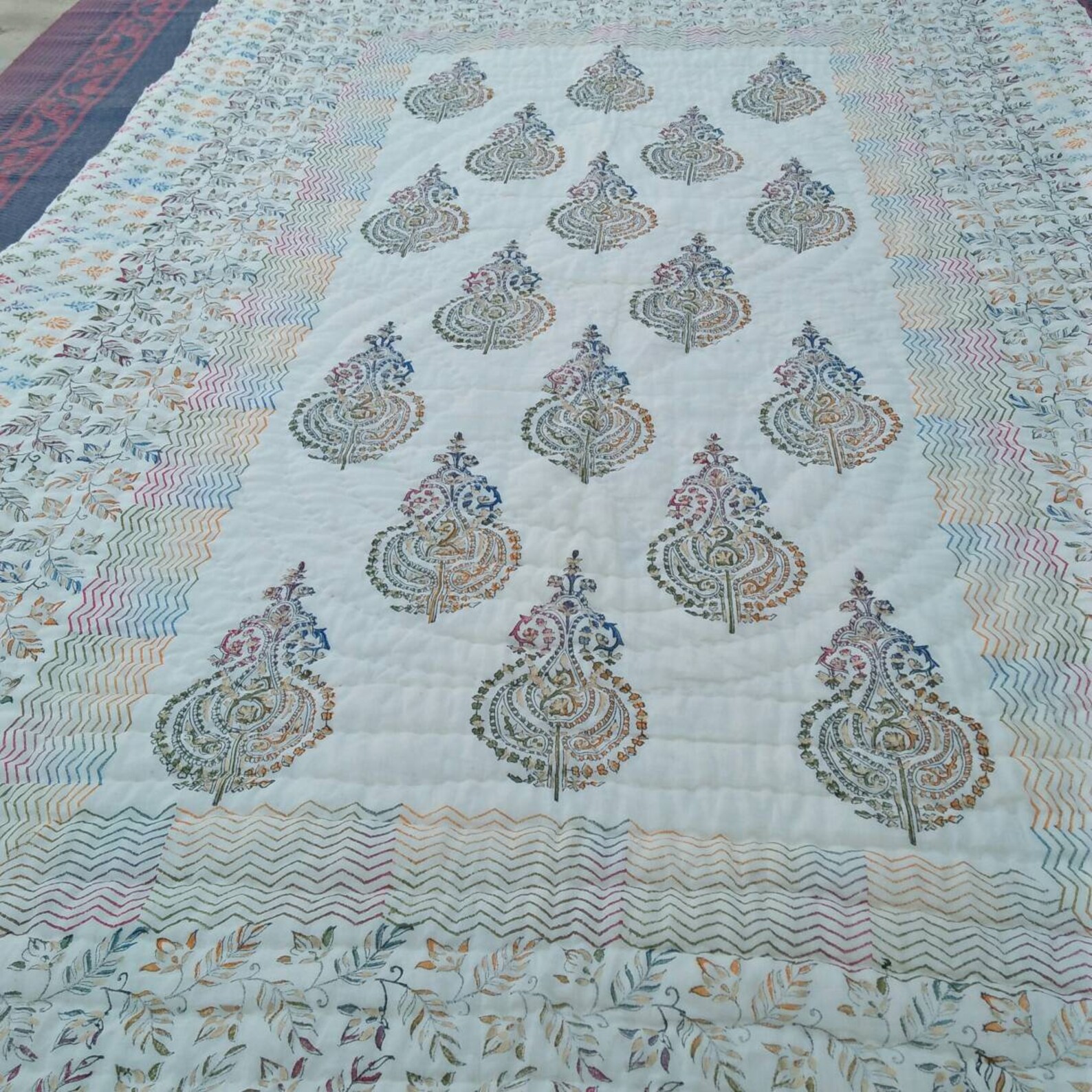 Jaipuri Handmade Rajai Woolen Batting Rajai Decorative - Etsy