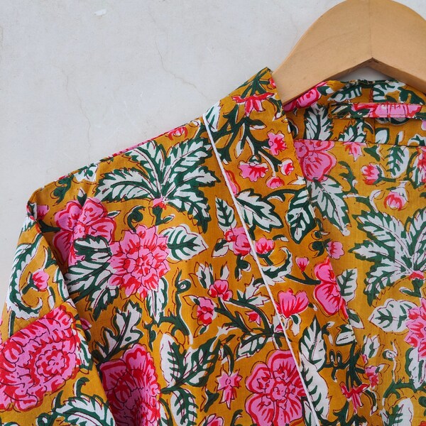 Indian Cotton Robe - Etsy