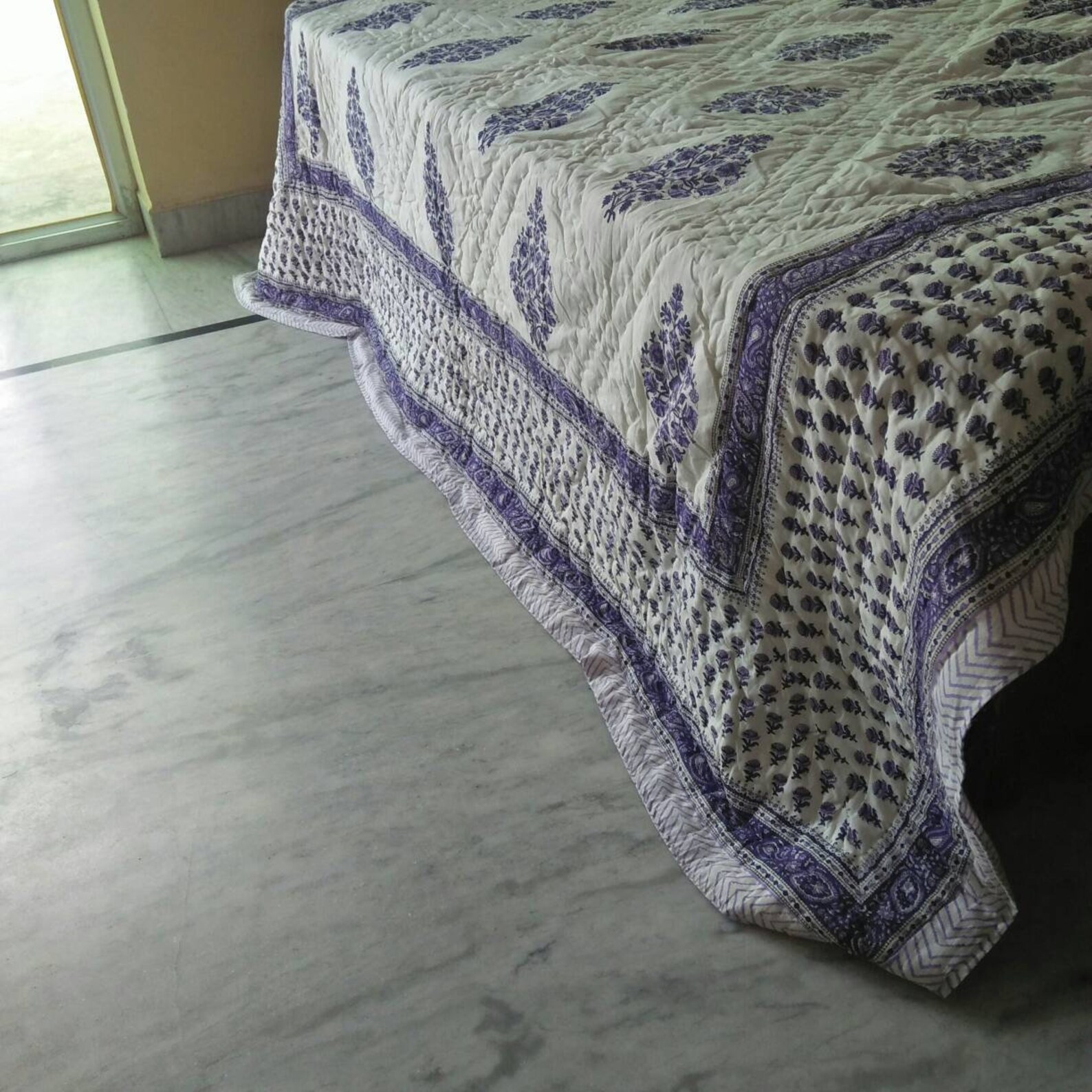 Indian Jaipuri Handblock Rajai Reversible Quilt Jaipuri - Etsy