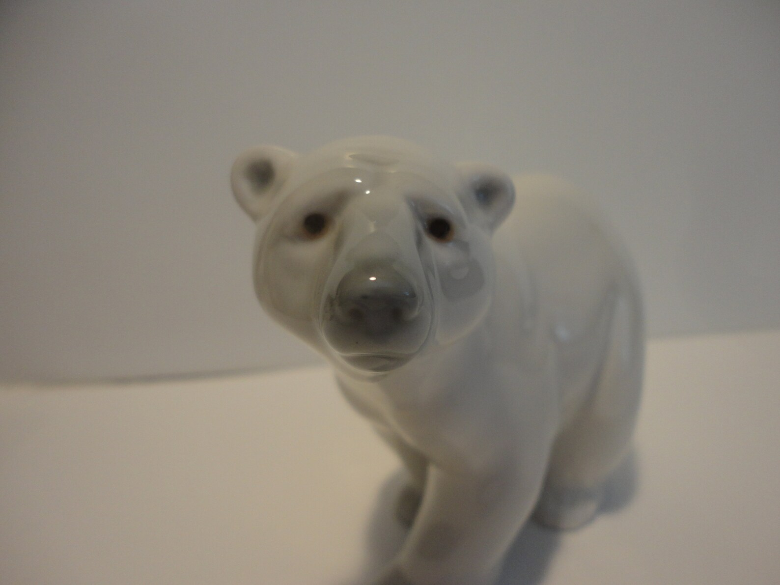 Lladro Hand Made Porcelain Polar Bear Figurine made in | Etsy