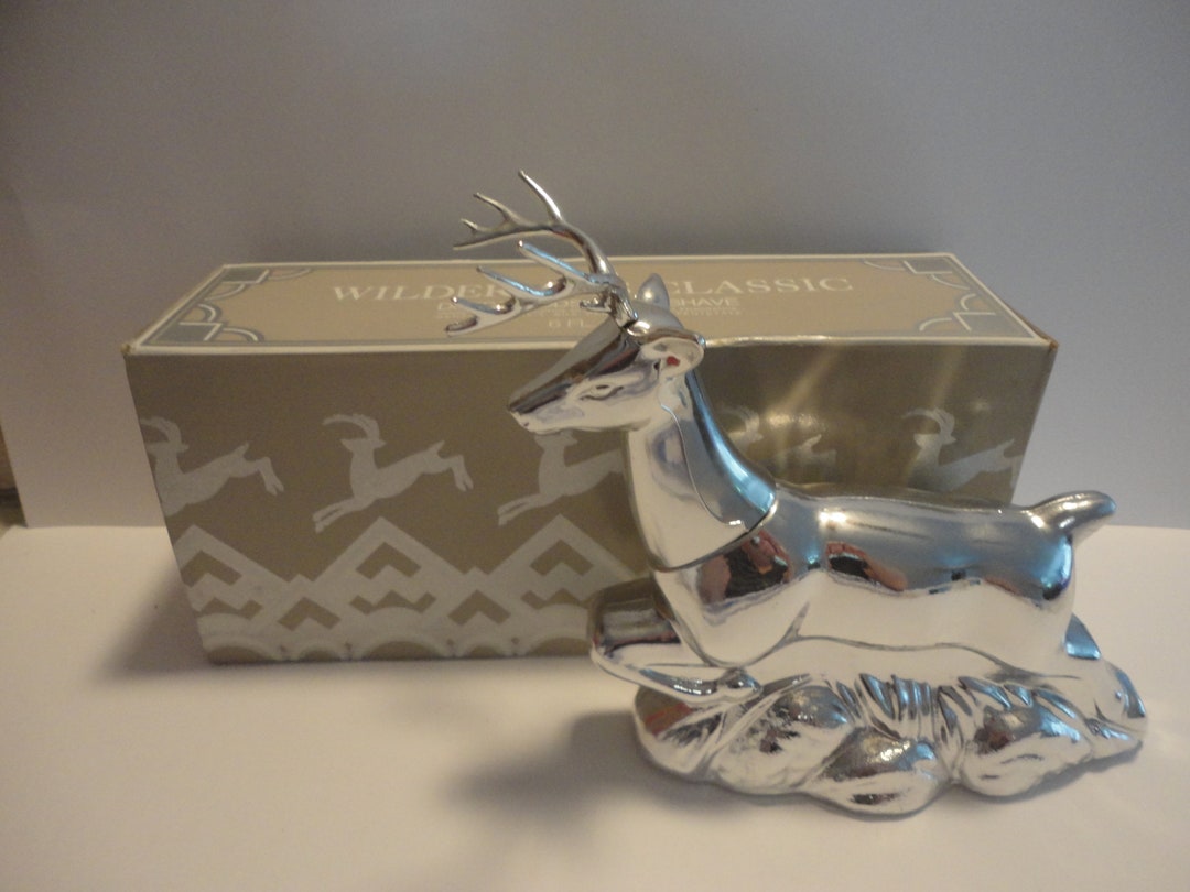 Avon Wilderness Classic Deer Decanter,collectible Avon After Shave ...