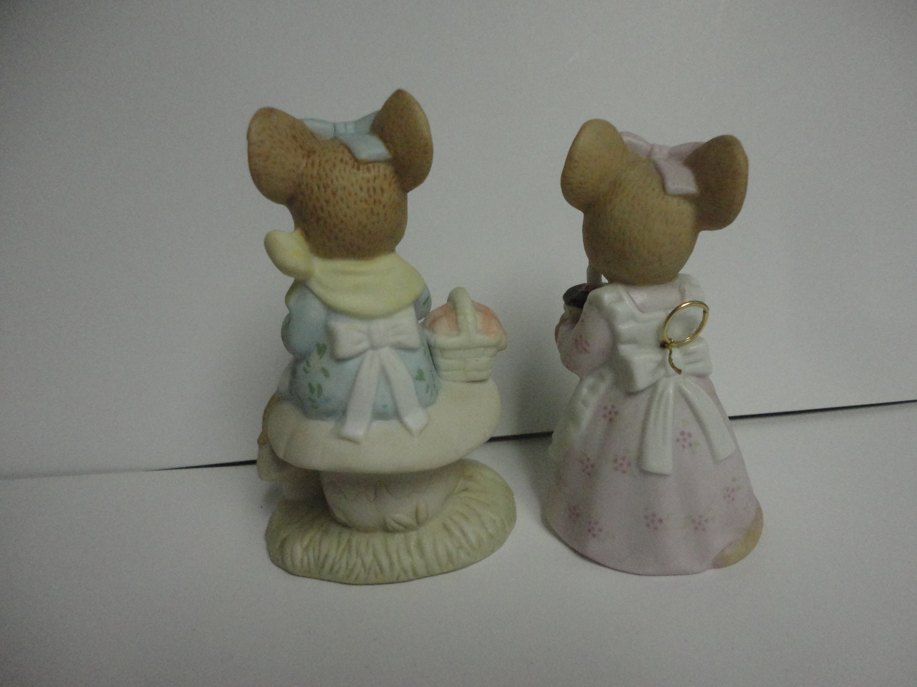 Enesco Country Calico Mice Porcelain Figurine and - Etsy