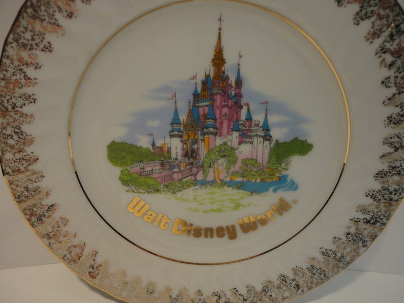 Walt Disney World Small Souvenir Plate made in | Etsy
