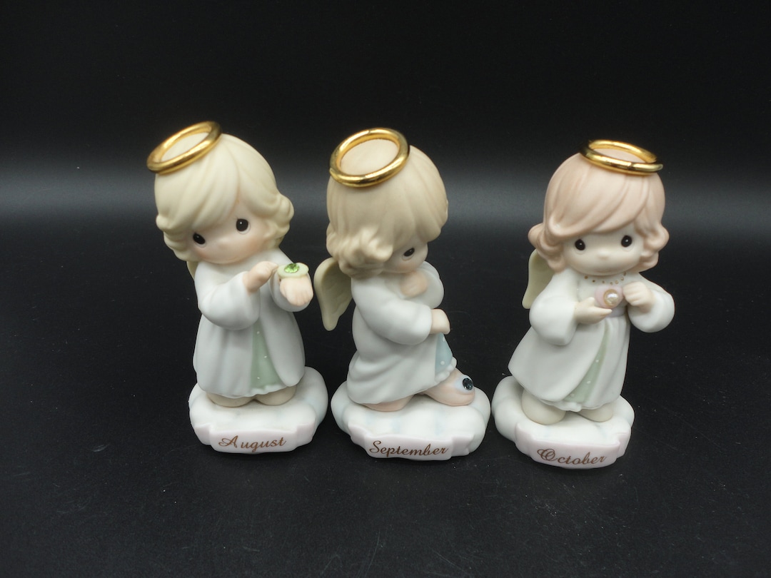 Precious Moments Birthday/birthstone Angel Figurine,collectible ...