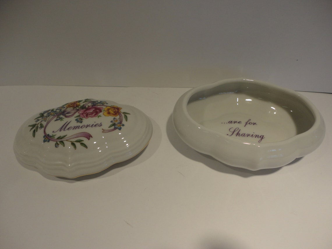 Avon Memories are for sharing Music Box/Trinket | Etsy