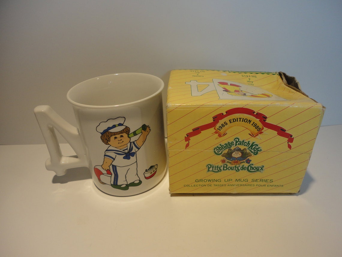 Cabbage Patch Kids Growing up Mug Series 4 Year Old - Etsy