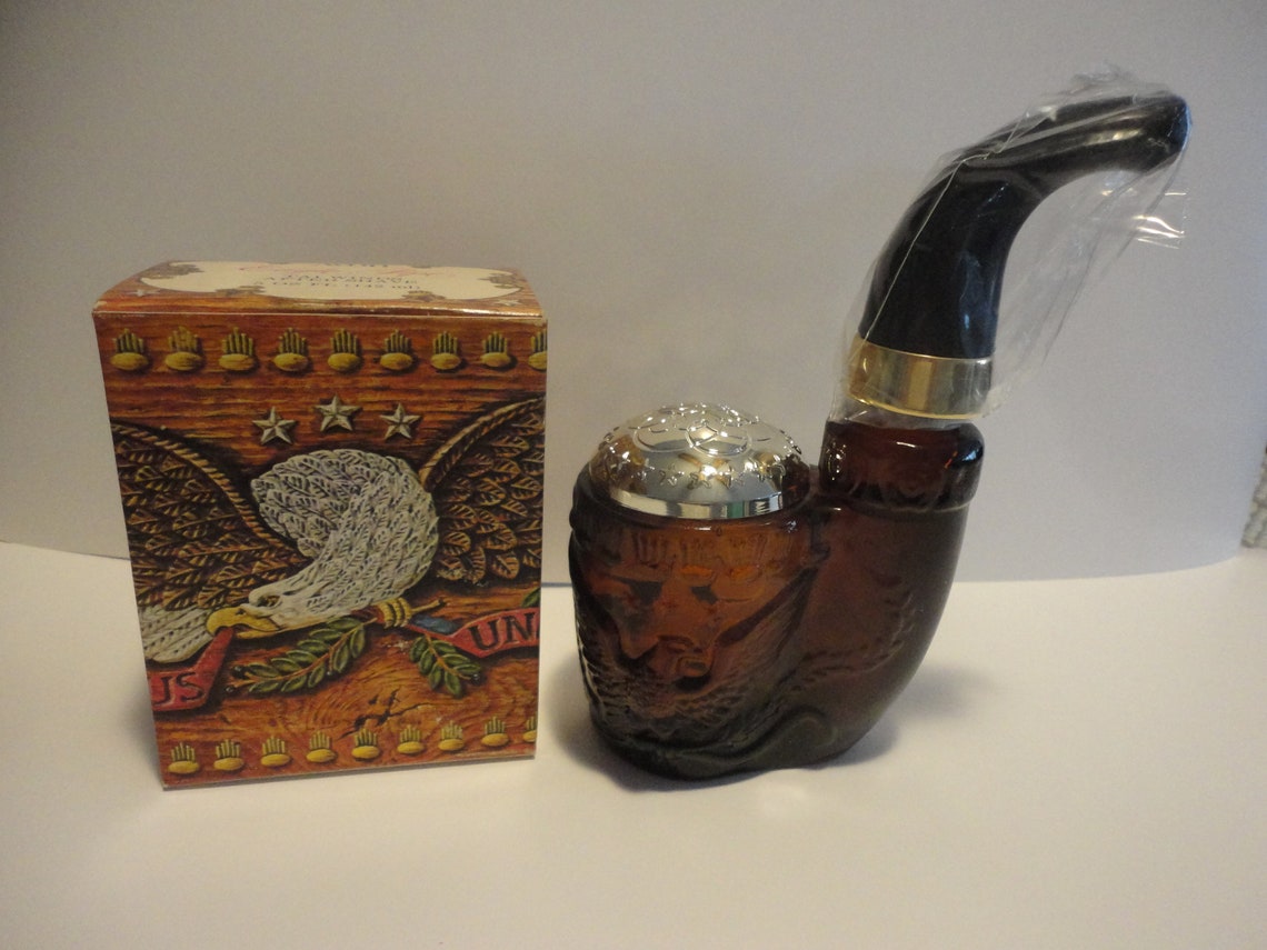 Avon American Eagle Pipe Decanter With W/tai Winds After - Etsy