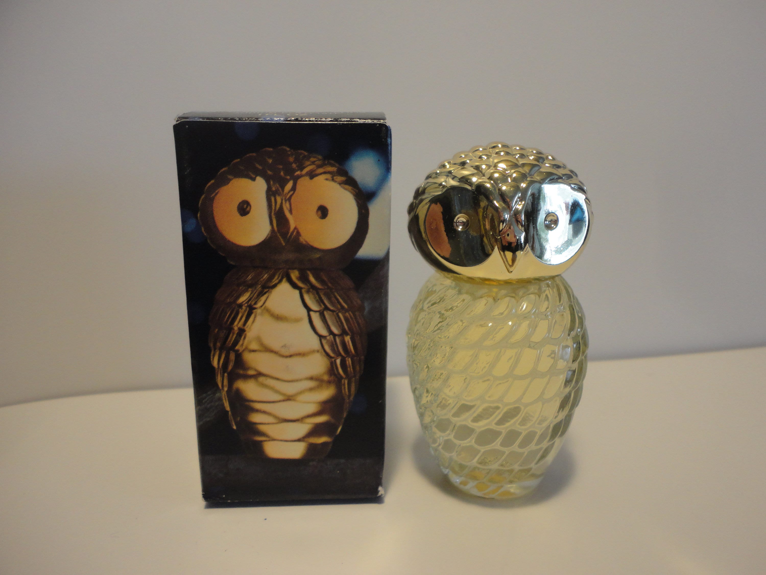 Avon Baby Owl Perfume Bottle With Colognecollectible Avon - Etsy
