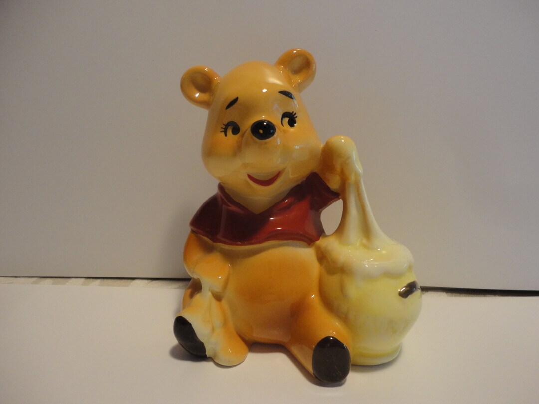 Walt Disney Productions Winnie the Pooh Figurine Made in - Etsy