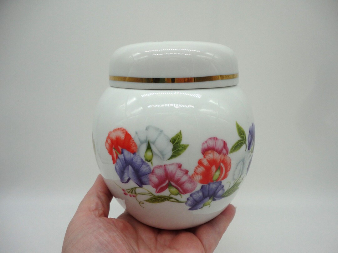 Yardley Sweet Pea Ginger Jar Made in England,collectible Yardley Sweet ...