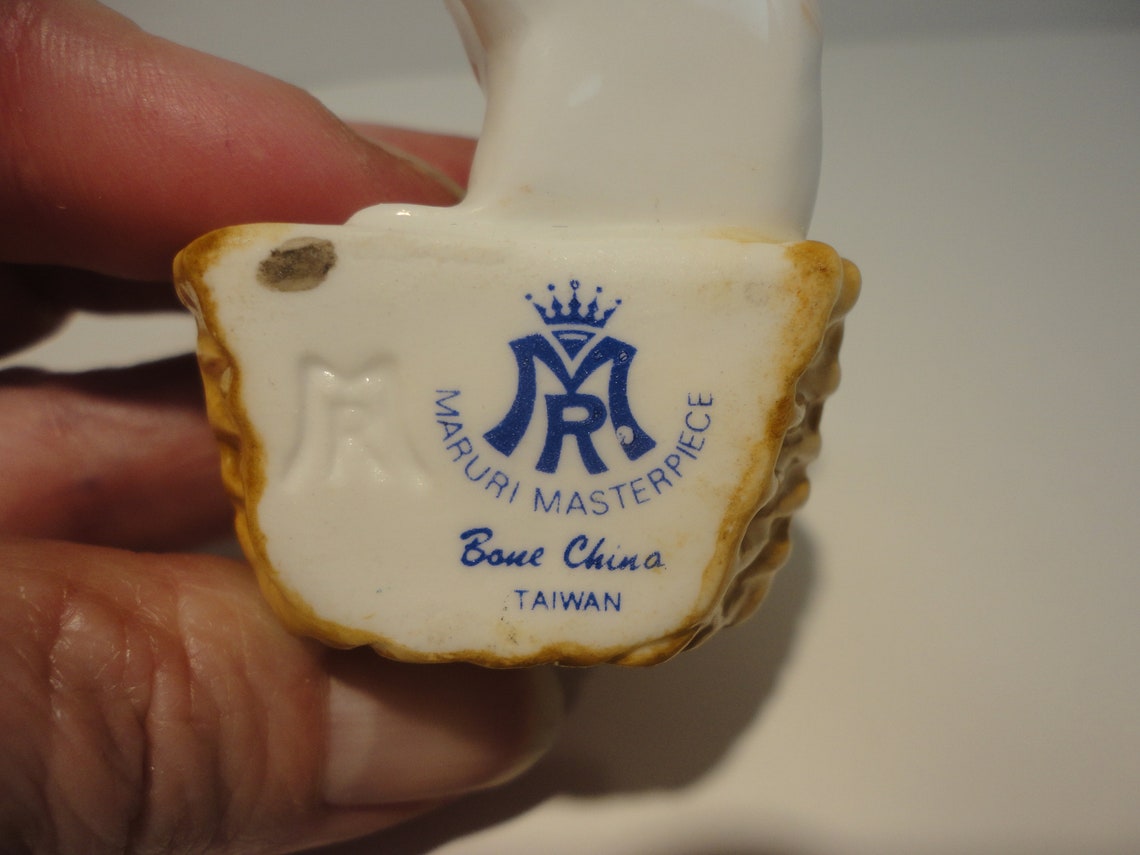 Maruri Masterpiece Bone China Dog Figurine Made in - Etsy