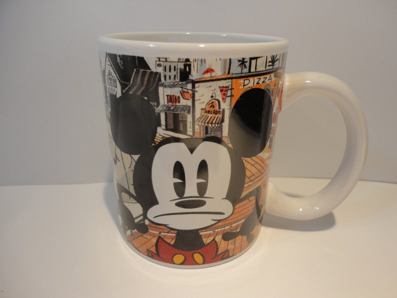 Disney Jerry Leigh Mickey and Minnie Mouse Mug, Collectible Disney Mug ...