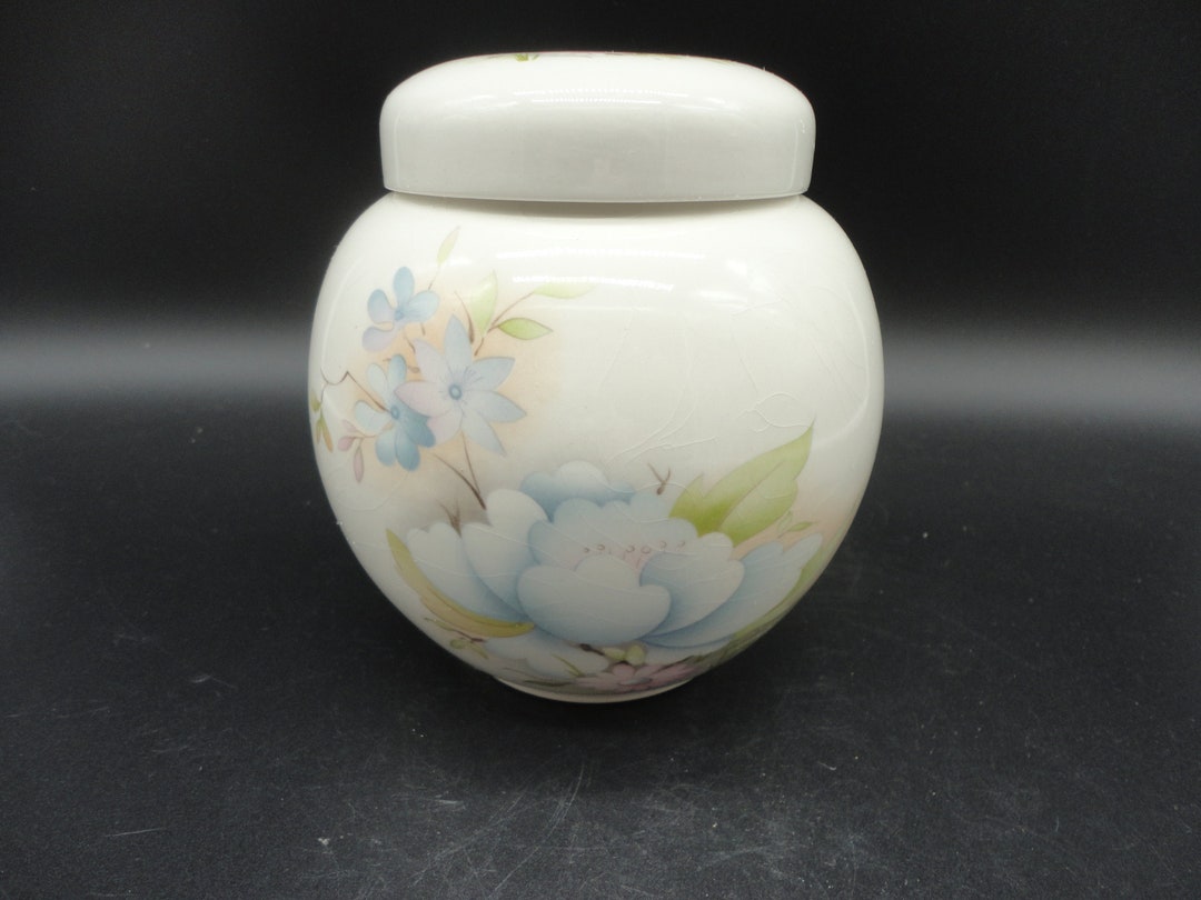 Sadler Floral Ginger Jar Made in England,collectible Sadler Floral ...