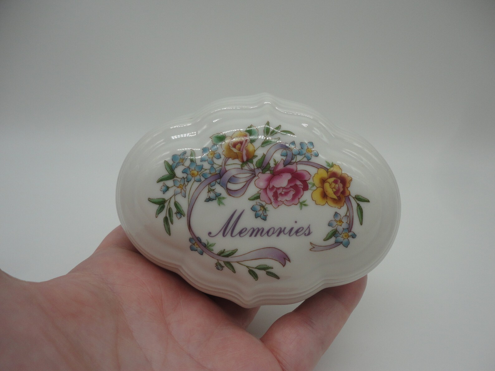 Avon Memories Are for Sharing Music Box/trinket Box,collectible Avon ...