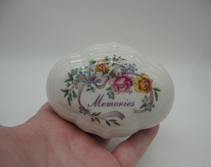 Avon Memories Are for Sharing Music Box/trinket Box,collectible Avon ...