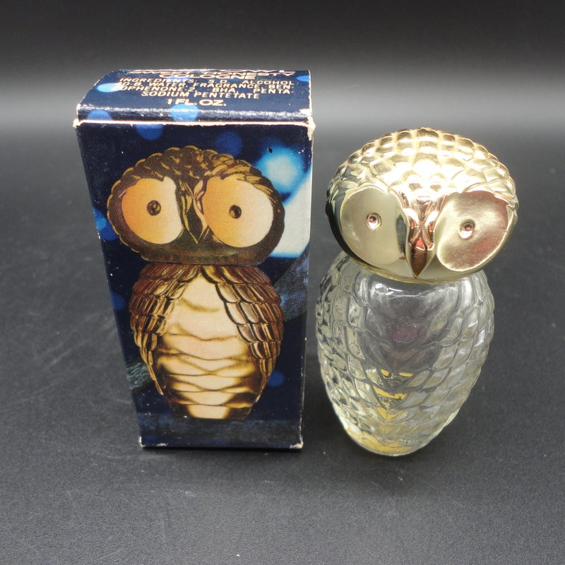 Owl Perfume Bottle - Etsy