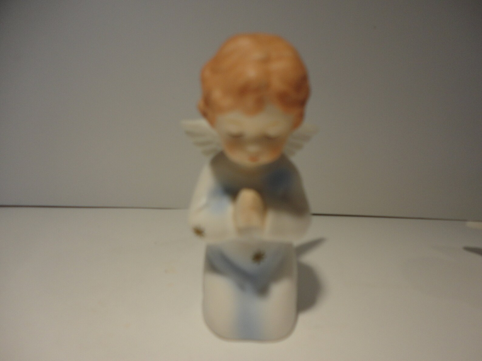 Porcelain Trio of Sleepy Angel Figurinescollectible Angel | Etsy