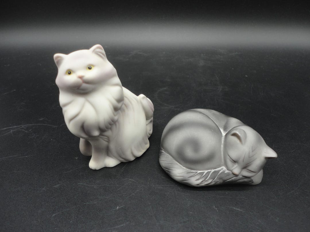 Avon Fine Piece Collectible Cat Figurines Set,collectible Avon Cat ...