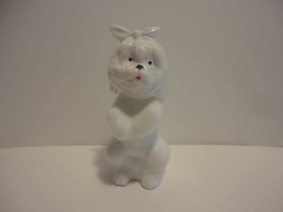 Avon Sweet Tooth Terrier Perfume Bottle With | Etsy