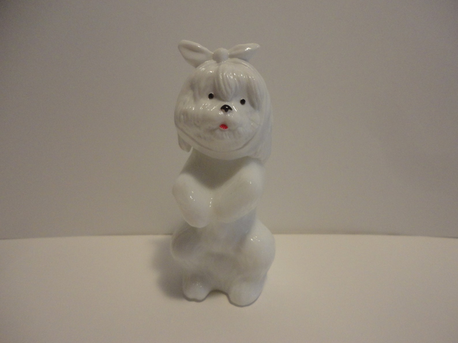 Avon Sweet Tooth Terrier Perfume Bottle With Cotillion,collectible Avon ...
