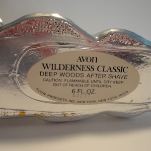 Avon Wilderness Classic Deer Decanter,collectible Avon After Shave ...