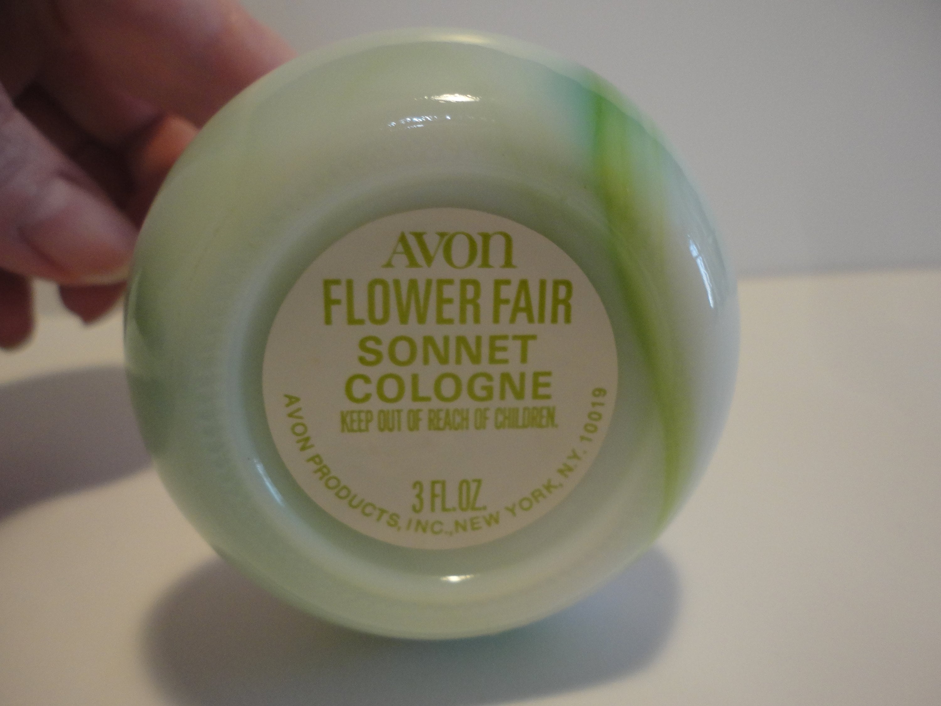 Avon Flower Fair Perfume Bottle with SonnetCollectible Avon | Etsy