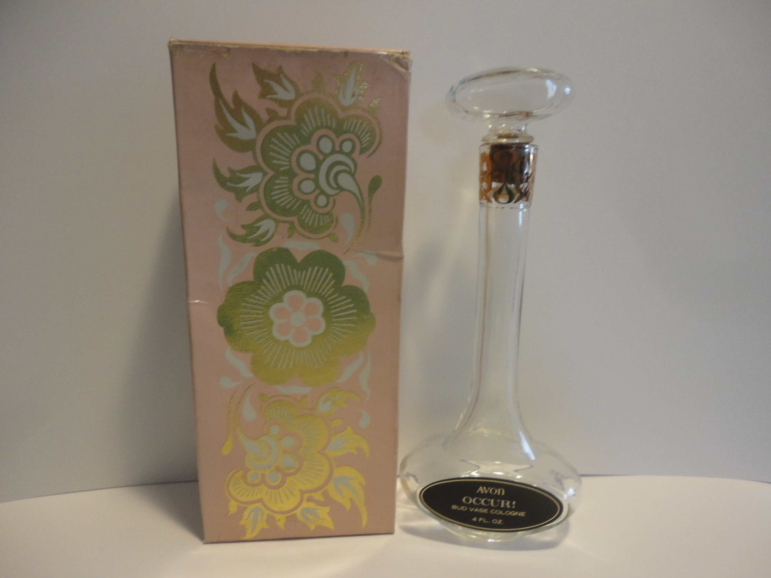 Avon Occur Bud Vase Cologne BottleCollectible Avon Bud | Etsy
