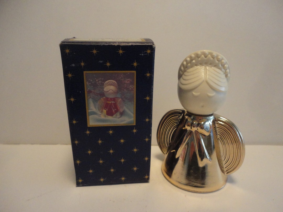 Avon Golden Angel Perfume Bottle With Cologne,collectible Avon Perfume ...