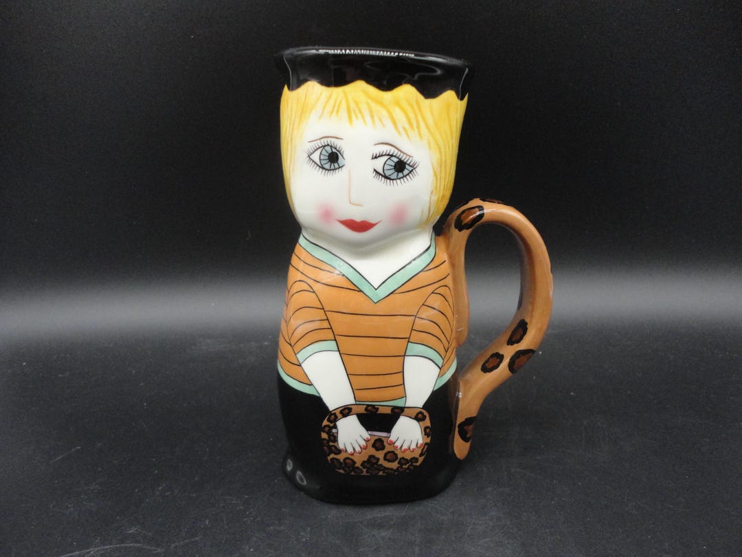 Susan Paley Bella Casa Cora Cappuccino Mug/vase by Ganz,collectible ...