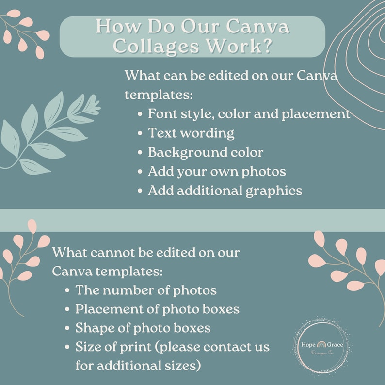 Editable Rose Celebration of Life Poster, Funeral Collage Template ...