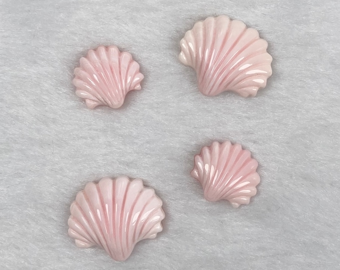 4 Mm Pink Conch Shell Beads,queen Conch Shell Round Ball,mother of ...