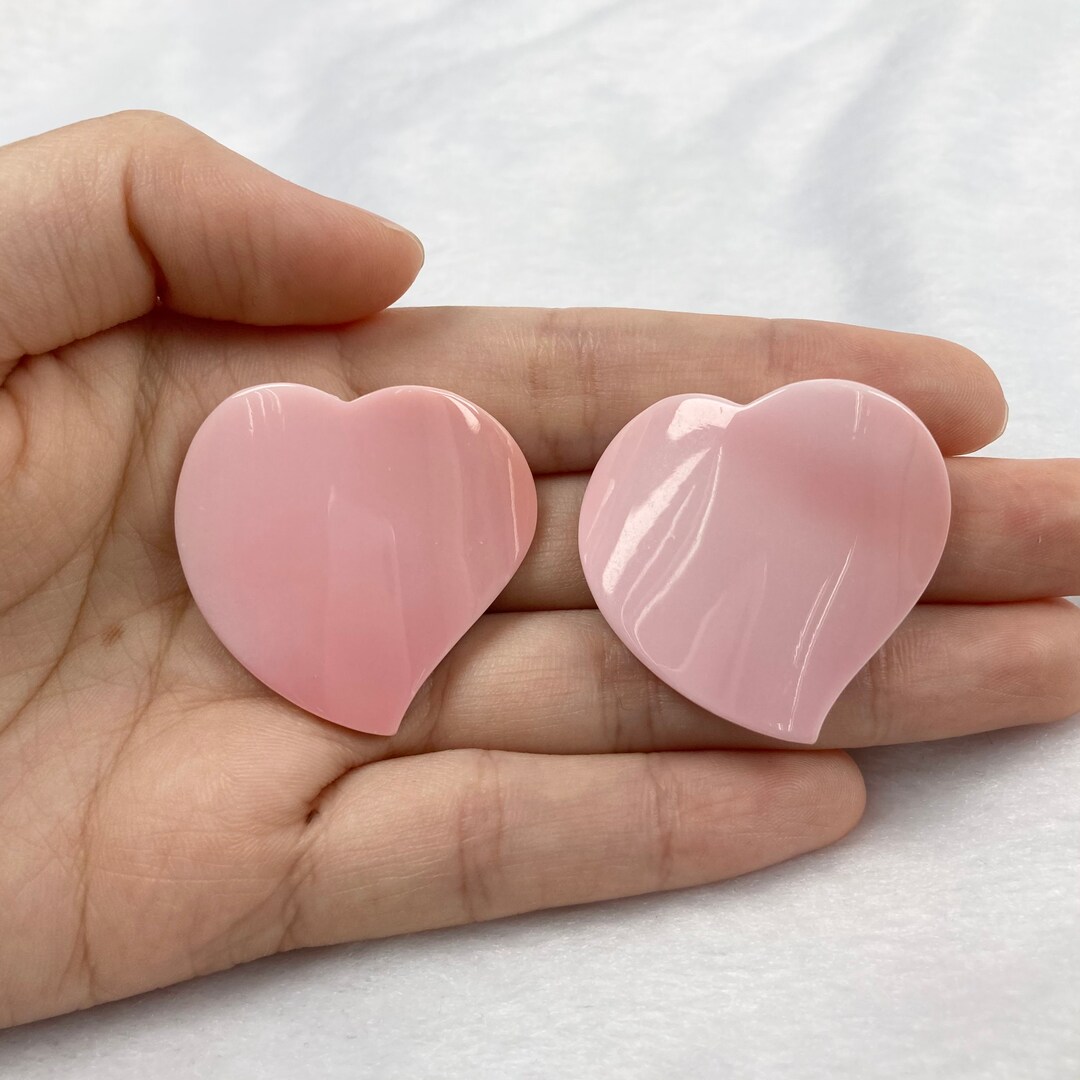 12pc Queen Conch Shell Heart Loose Piece - Queen Conch Shell - Queen ...