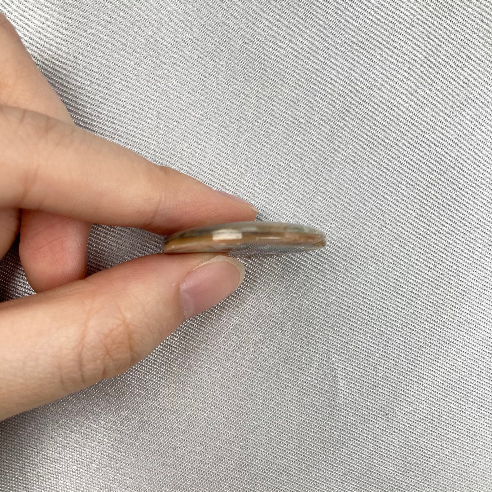 12pc Abalone Round Cabochon Shell Abalone Abalone Bead | Etsy