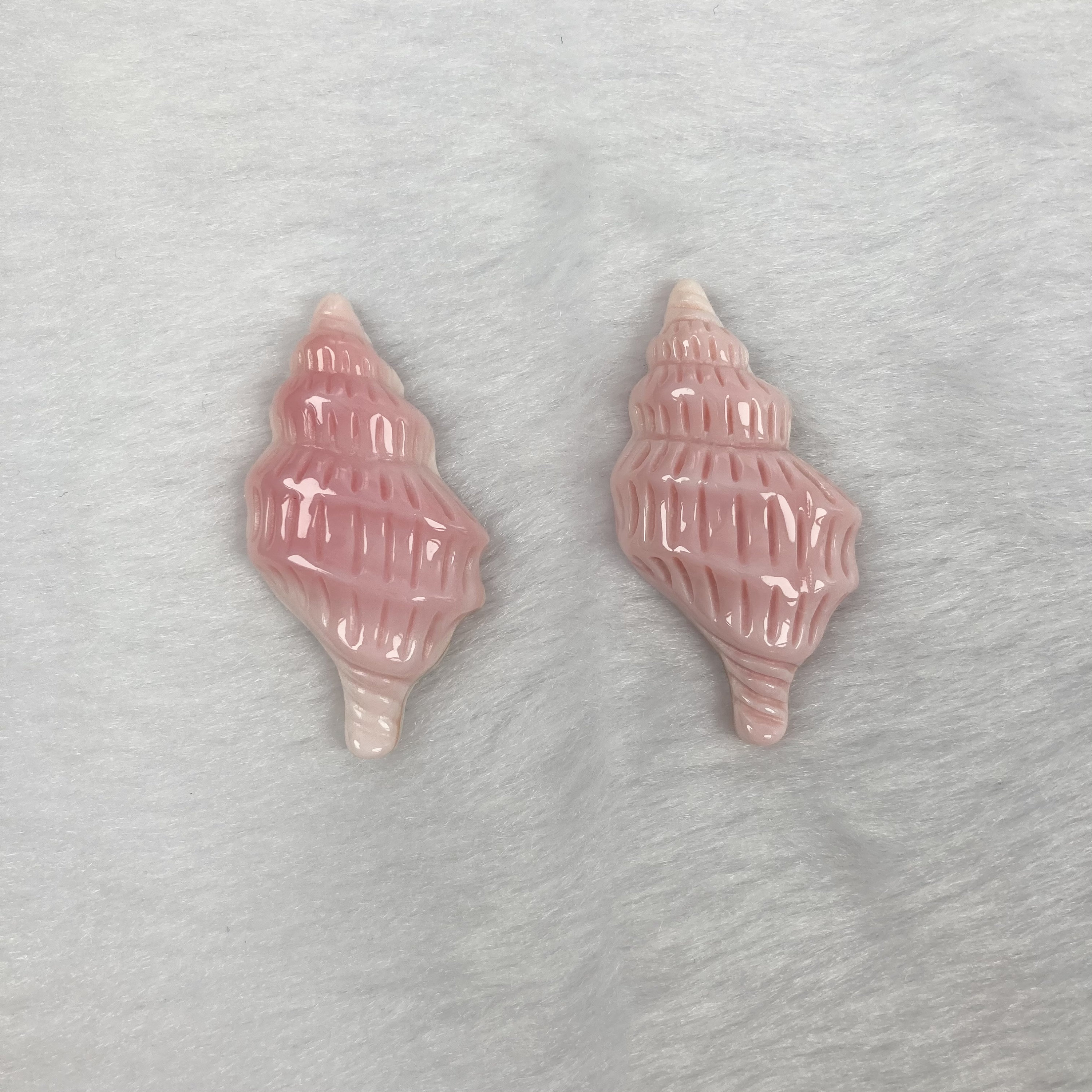 10pc Queen Conch Shell Carved Shell Cabochon Queen Conch - Etsy