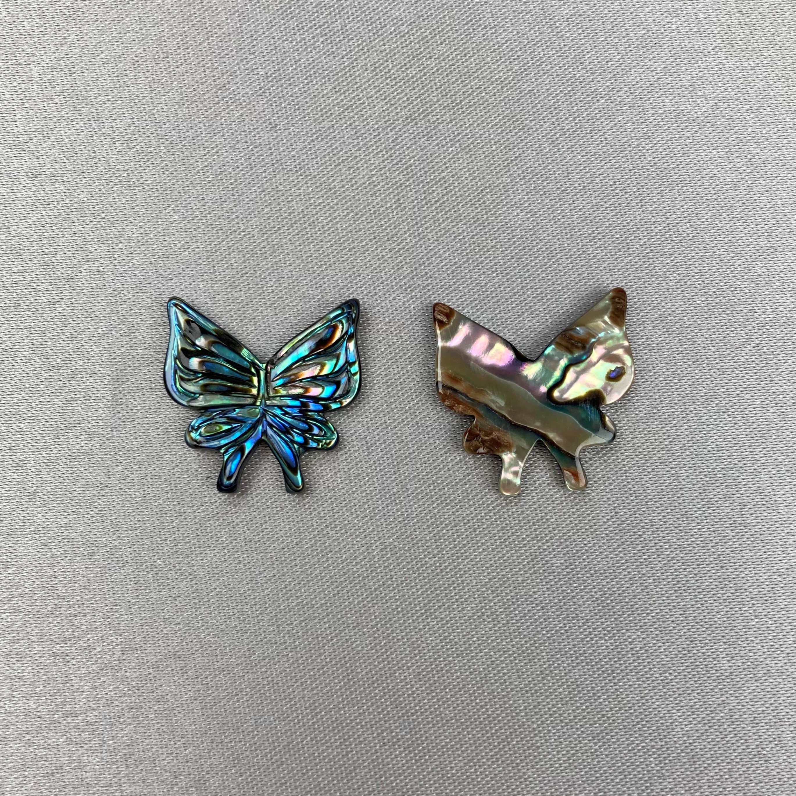 10pc Mini Abalone Butterfly Bead Shell Abalone Abalone Bead Abalone ...