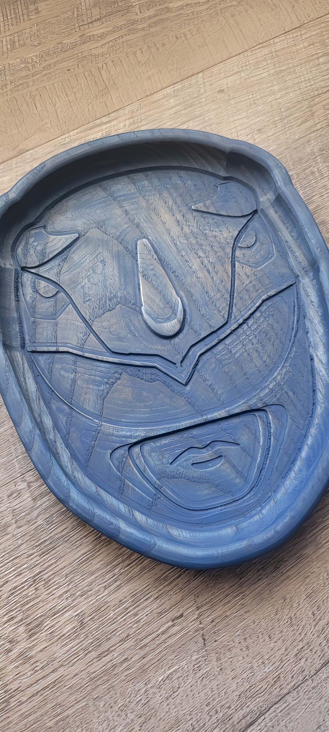 Blue Ranger Catchall Tray Mighty Morphin Power Rangers Solid Hardwood ...