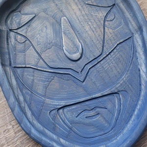 Blue Ranger Catchall Tray Mighty Morphin Power Rangers Solid Hardwood ...