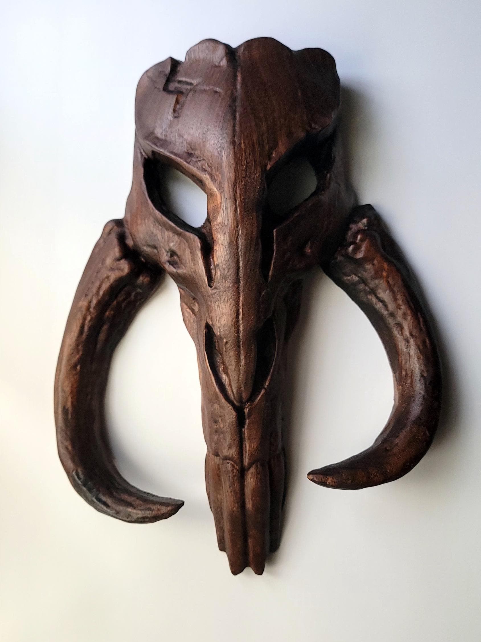 Mythosaur Skull Wall Art: Solid Hardwood Star Wars Decor - Etsy